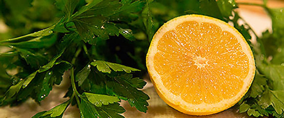 Raw Salad Dressing Recipe: No-oil Lemon/Parsley Dressing