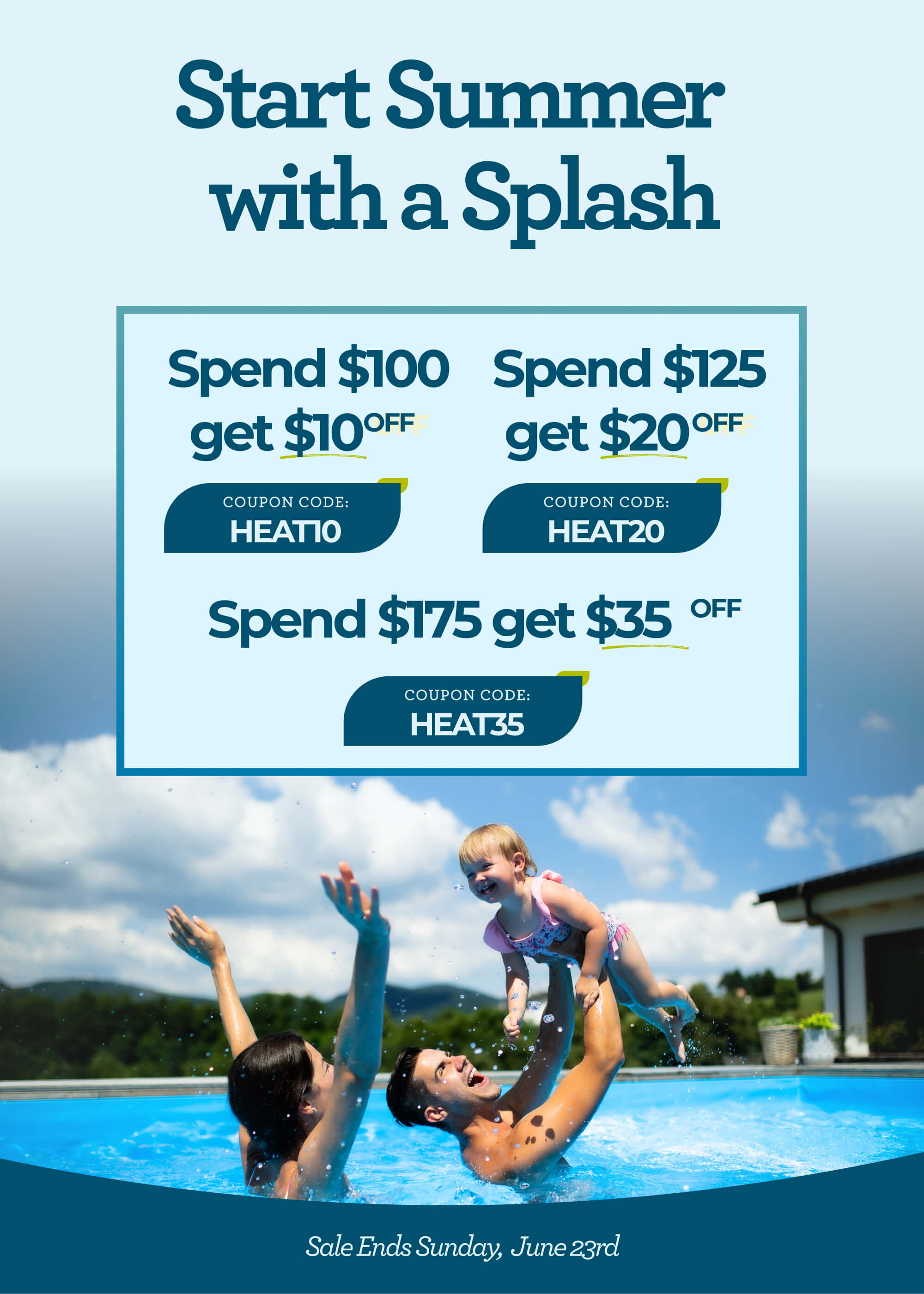 Start Summer with a Splash