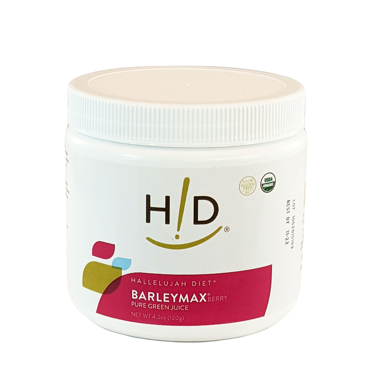 Organic Barley Grass Juice Powder - BarleyMax (Berry Flavored) - 30 Day ...