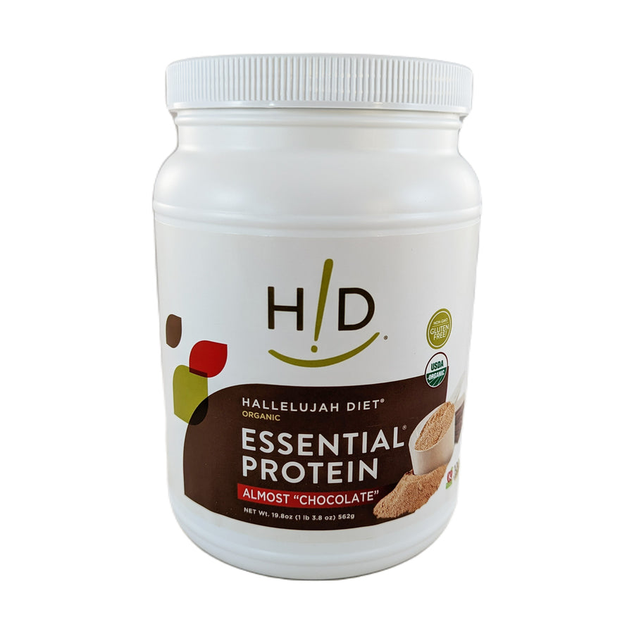 HD Essential Protein Powder - Almost Chocolate Flavor - Vegan Protein