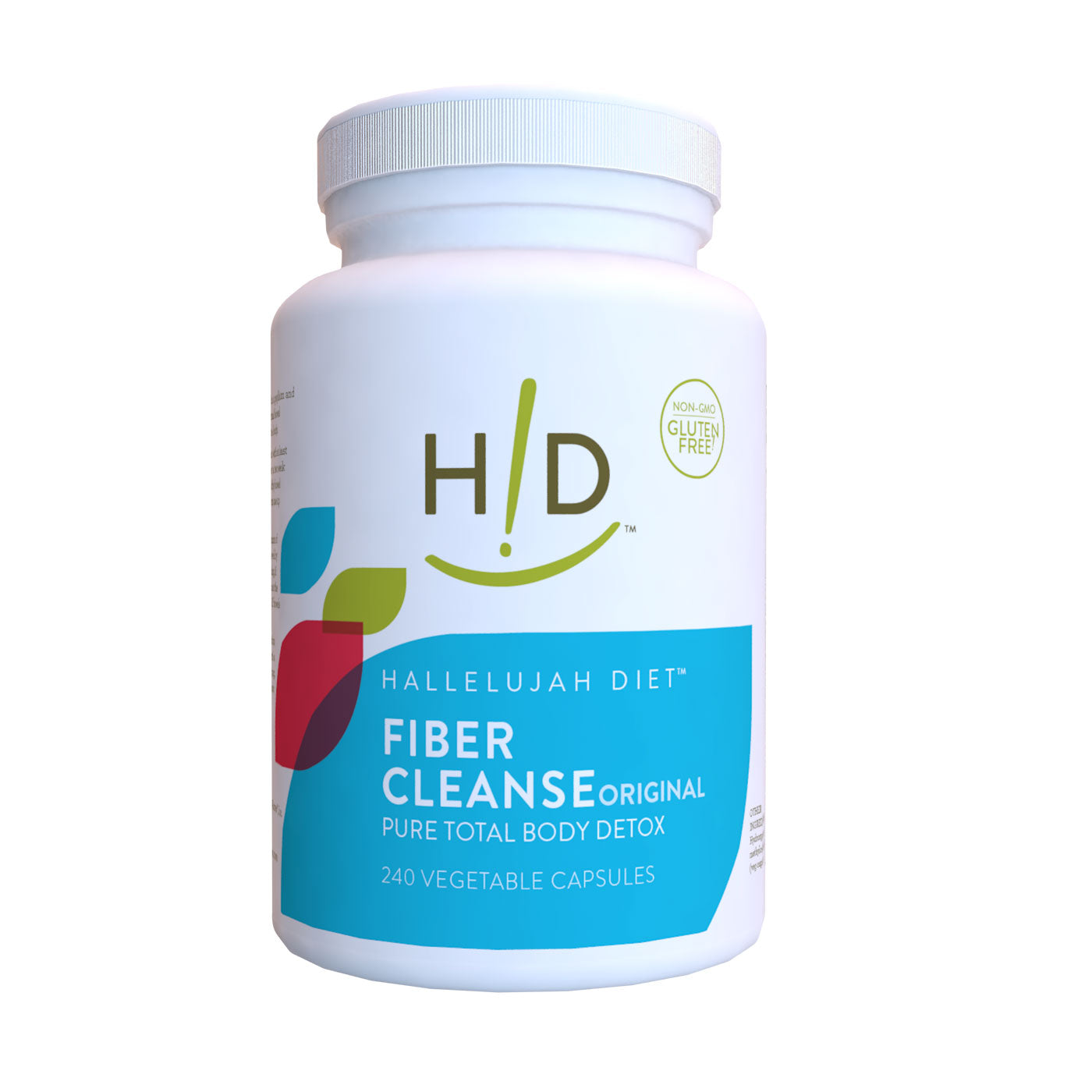 Natural Colon Cleanse - Fiber Vegetarian Capsules | Hallelujah Diet